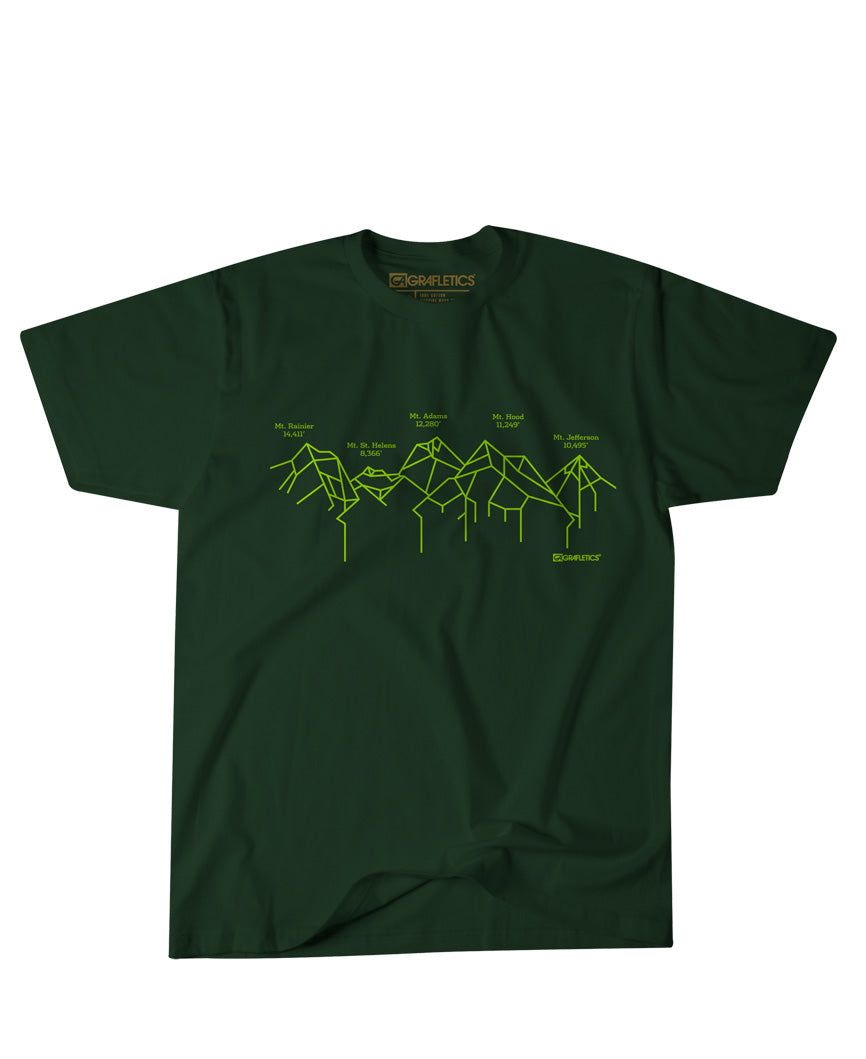 Youth Cascade MTN Range T-Shirt – Grafletics®