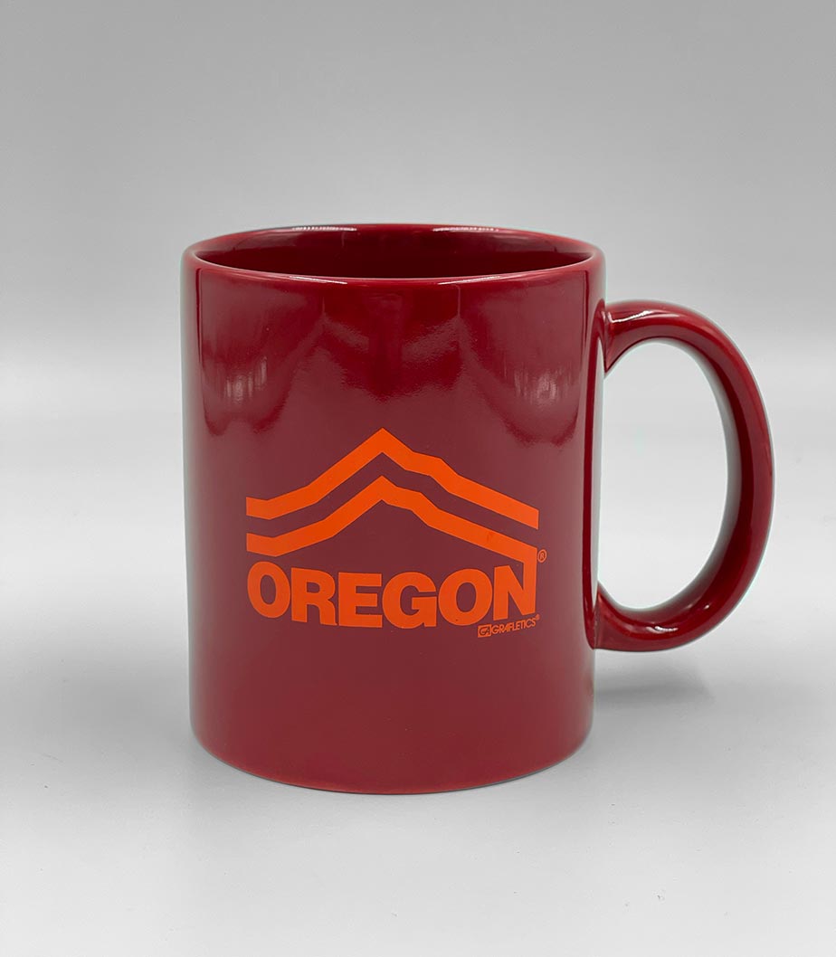 Oregon Coffee Mug inspired by Mt. Hood | – Grafletics®